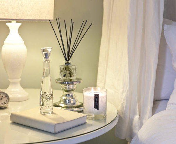 Natural Reed Diffuser by PAIRFUM - Long-Lasting / Large Rooms / Round Glass